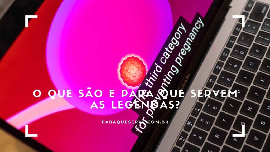 Para que servem as legendas? Os tipos e utilizações!